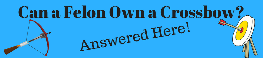 Can a felon own a crossbow? | Updated Answer | Help For Felons Org Can a felon own a crossbow? | Updated Answer | Help For Felons Org